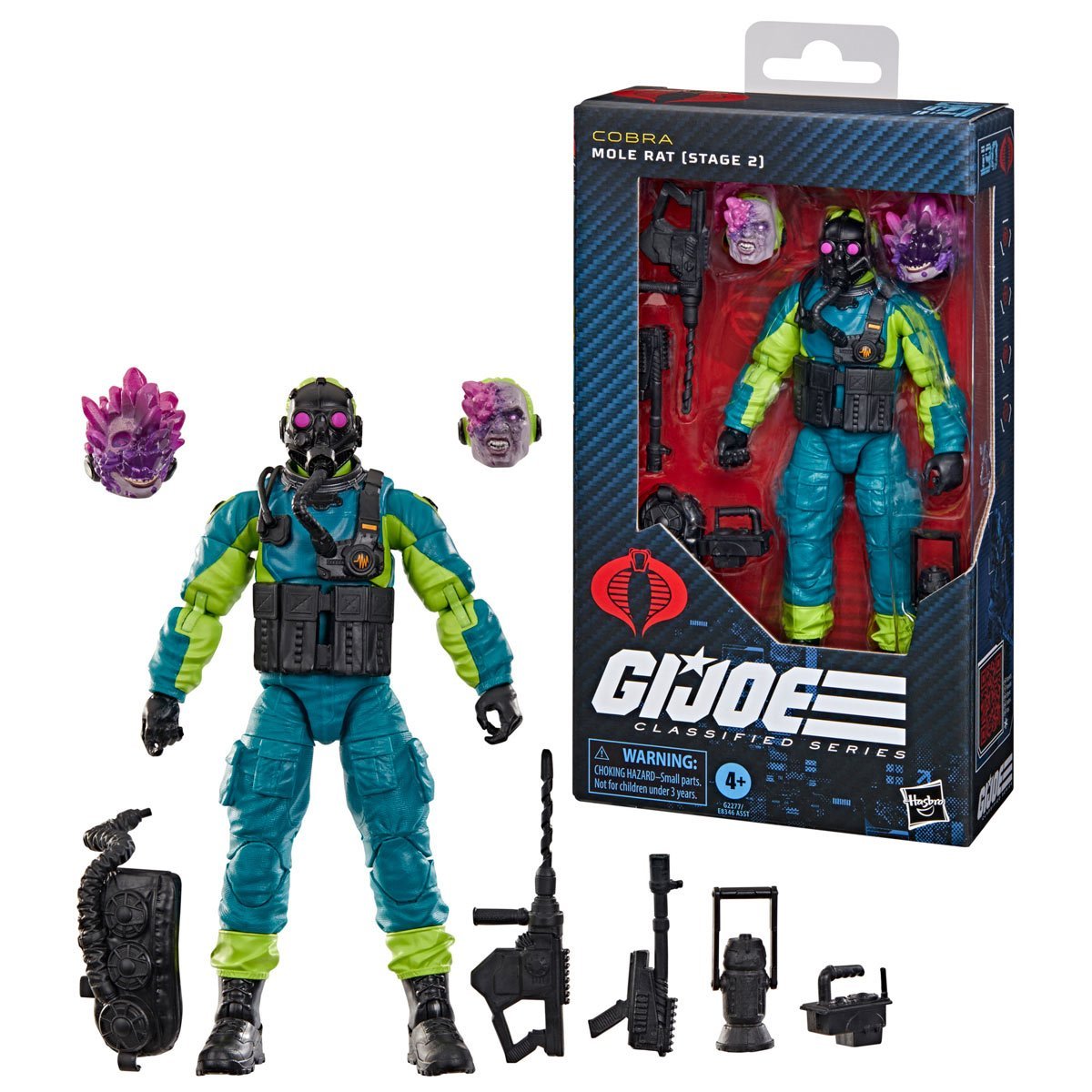 G.I. Joe Classified Series #190 Mole Rat (Stage 2) 6-Inch Action Figur ...