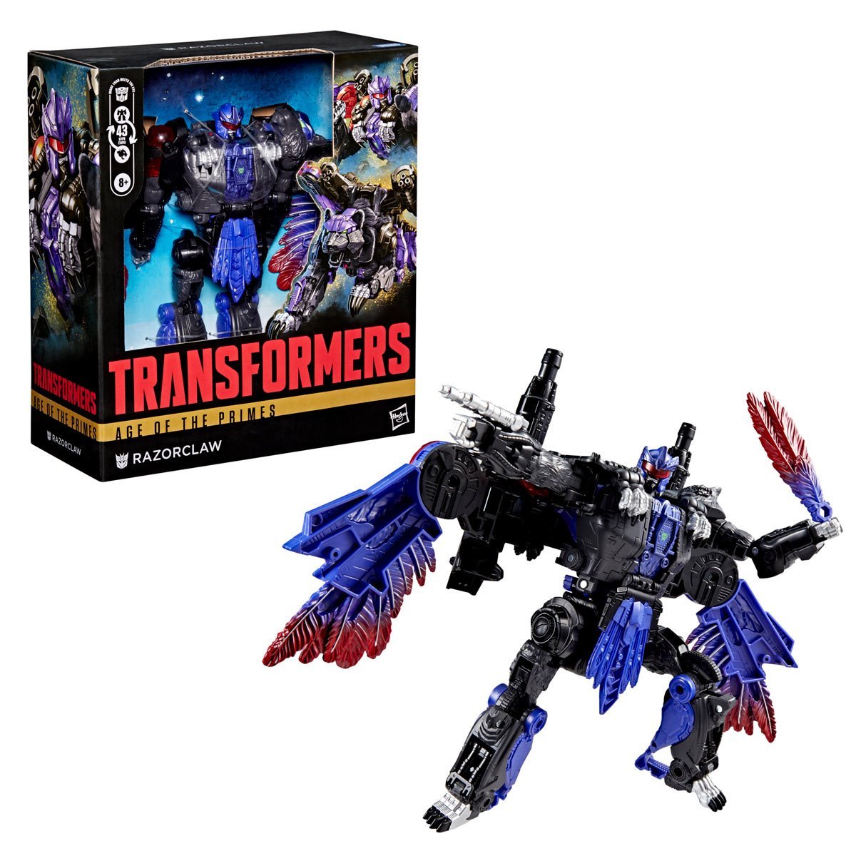 Transformers Age of the Primes Leader Class Razorclaw – Unboxing Rush